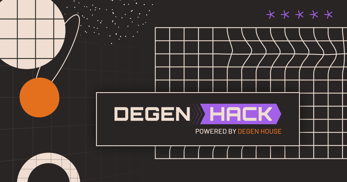 DEGEN HACK - web3 hackathon focused on business solutions